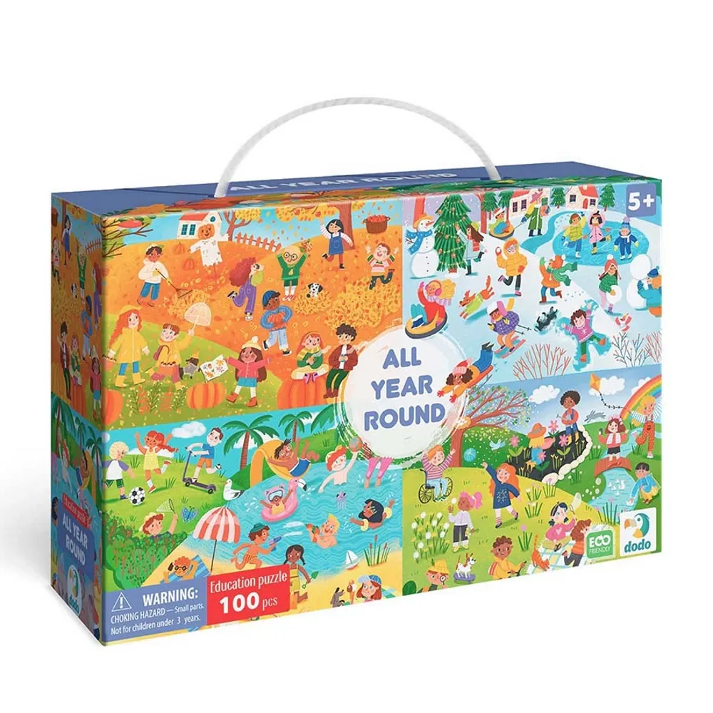 Dodo dėlionė vaikams Metai (100 det.) | Capsule.lt